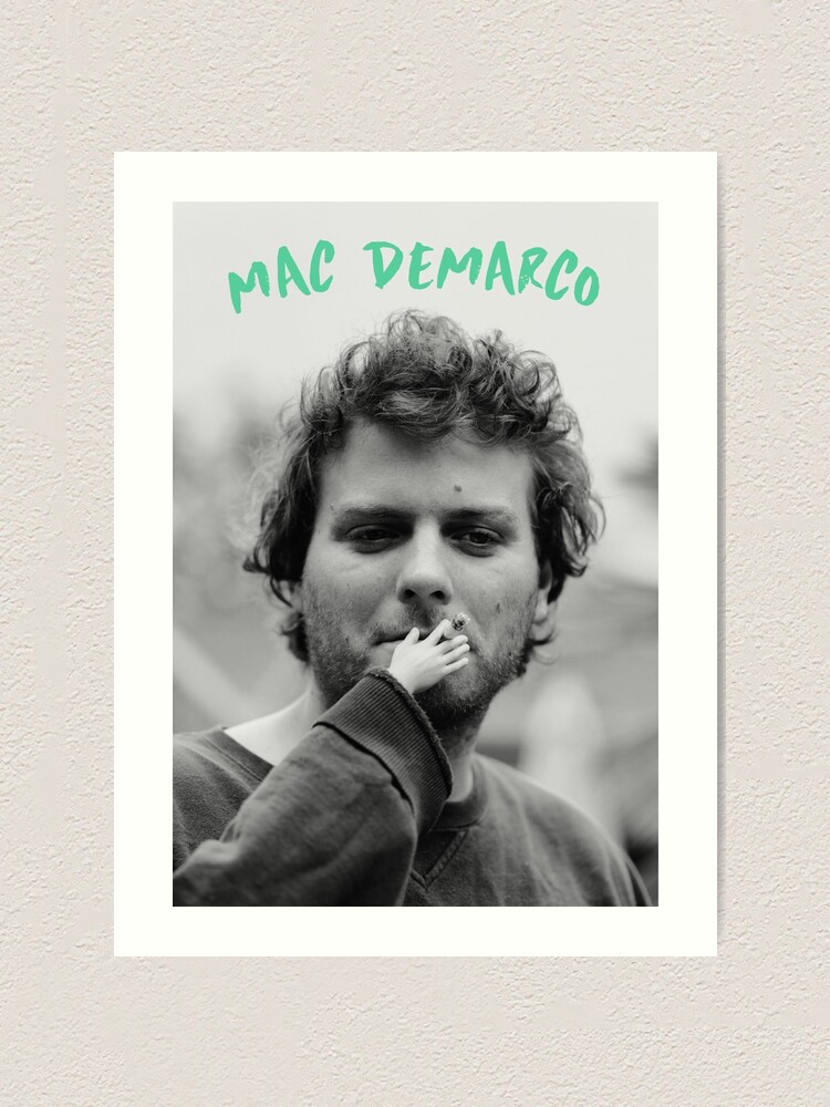 "Mac Demarco" Art Print by twelvestudio | Redbubble