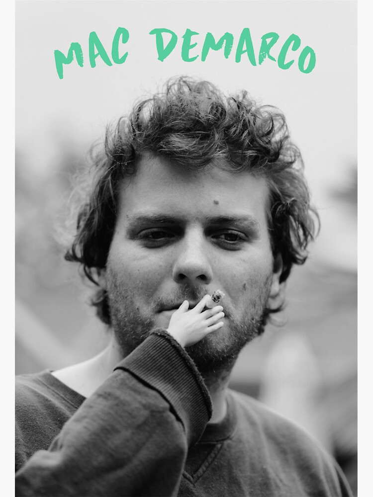 "Mac Demarco" Sticker for Sale by twelvestudio | Redbubble