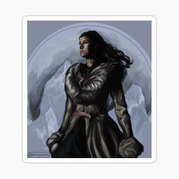 "Yennefer of Vengerberg" Sticker by paumakesart | Redbubble