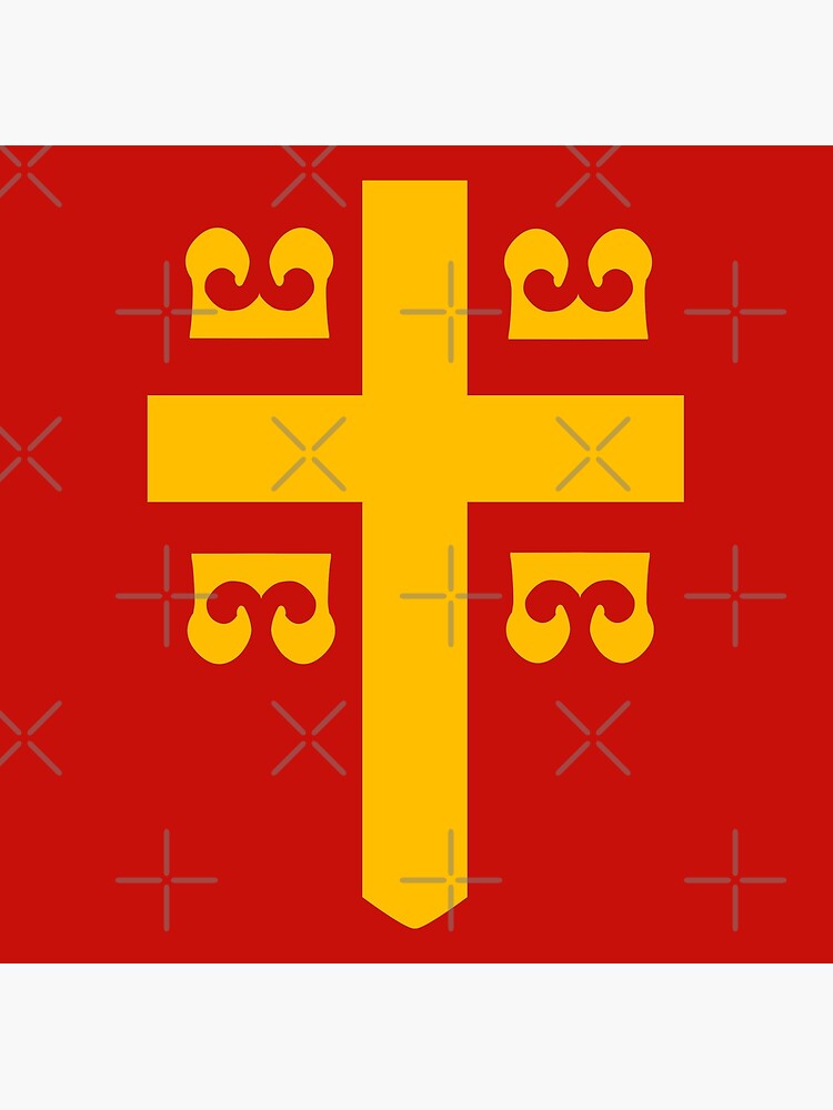 Póster « Bandera imperial del imperio de Bizancio» de zuen | Redbubble