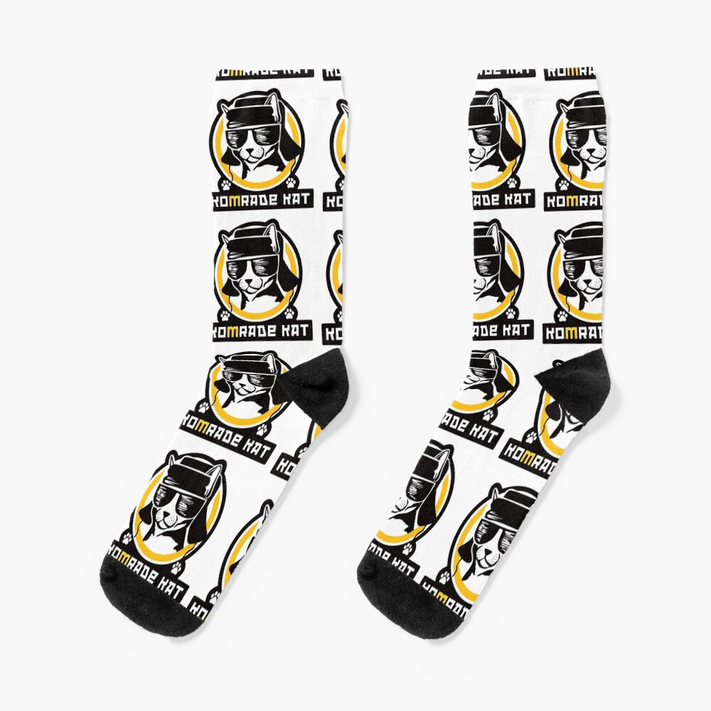 "Komrade Kat" Socks by Seediar167 | Redbubble