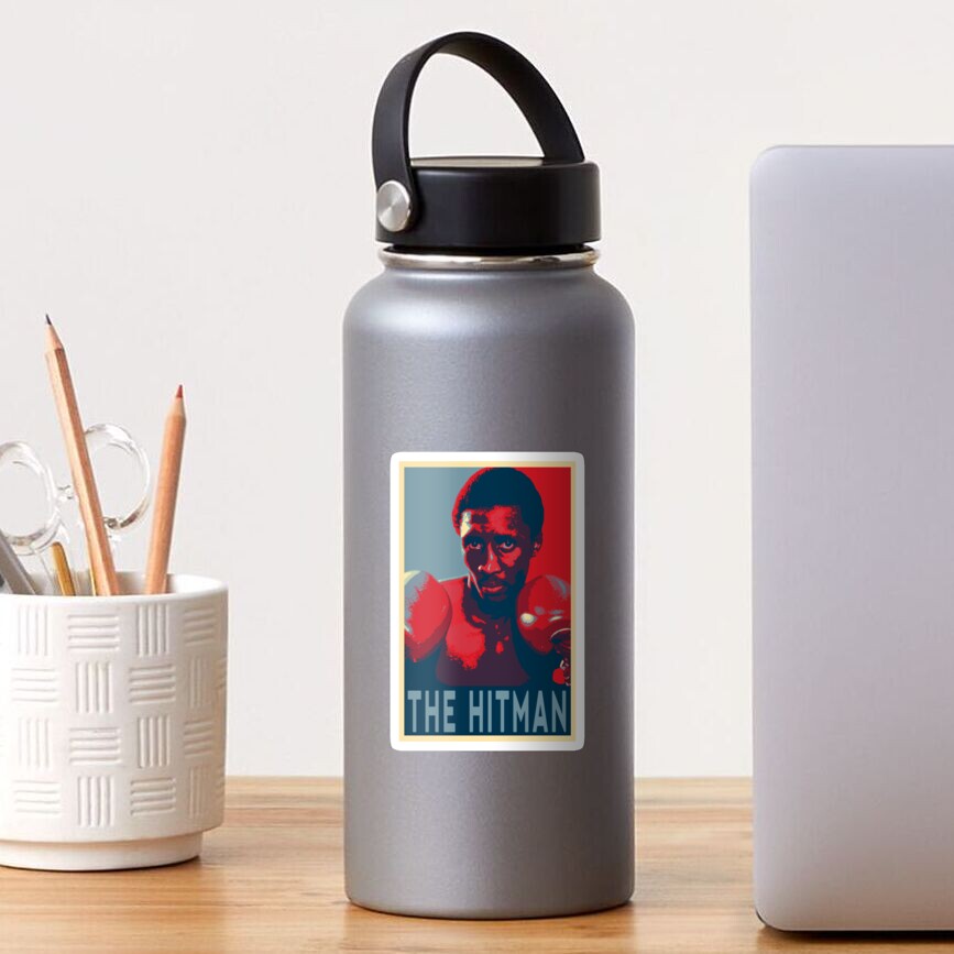 "Thomas Hearns The Hitman" Sticker for Sale by LucaShinSekai | Redbubble