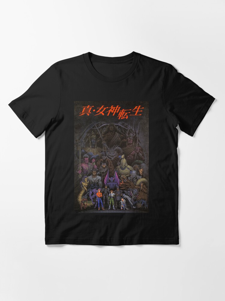 "SMT Repro Poster" T-shirt for Sale by PKtora | Redbubble | shin megami ...