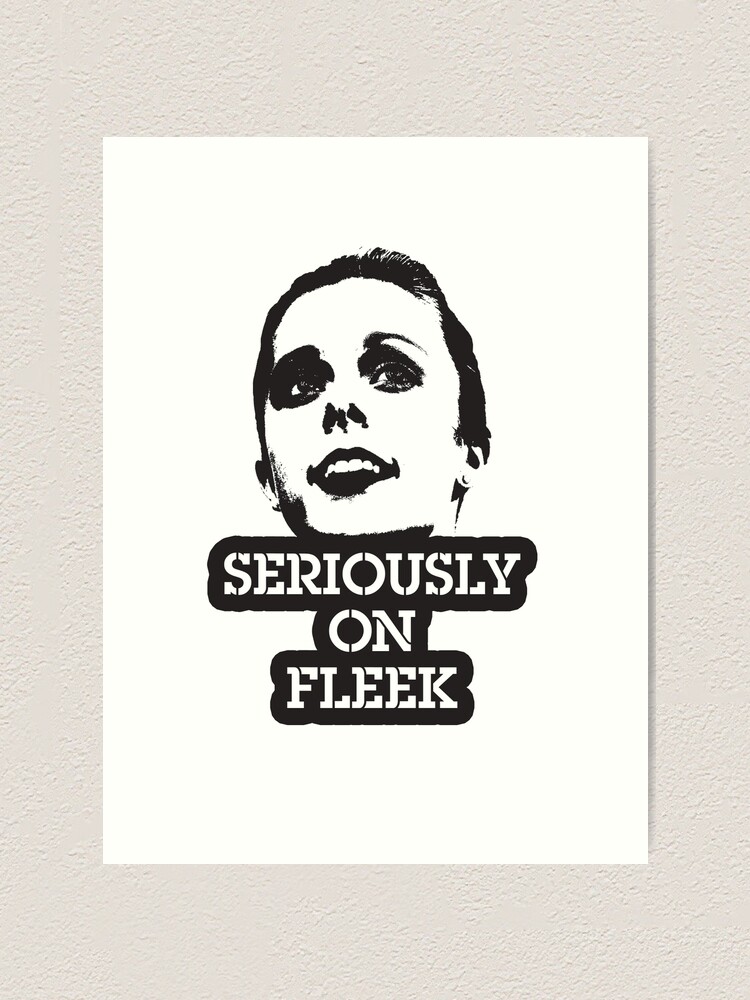 "Seriously On Fleek - Meme" Art Print by pepeking | Redbubble