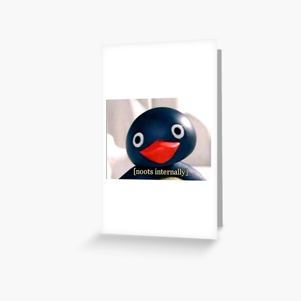 Pingu Greeting Cards | Redbubble