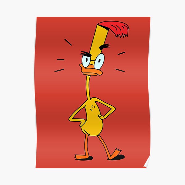 Póster «Duckman» de 1SQUAREpear | Redbubble