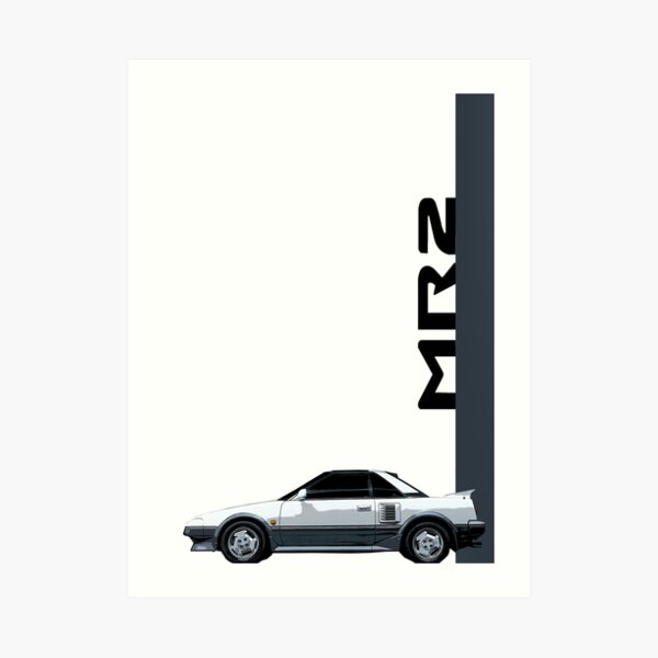 "Toyota MR2 AW11" Kunstdruck von 820ap | Redbubble