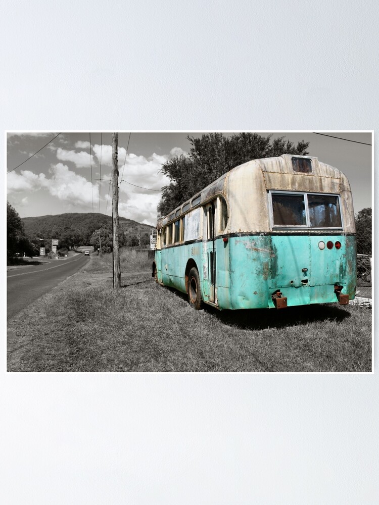 "Nimbin Bus" Poster for Sale by Bami | Redbubble