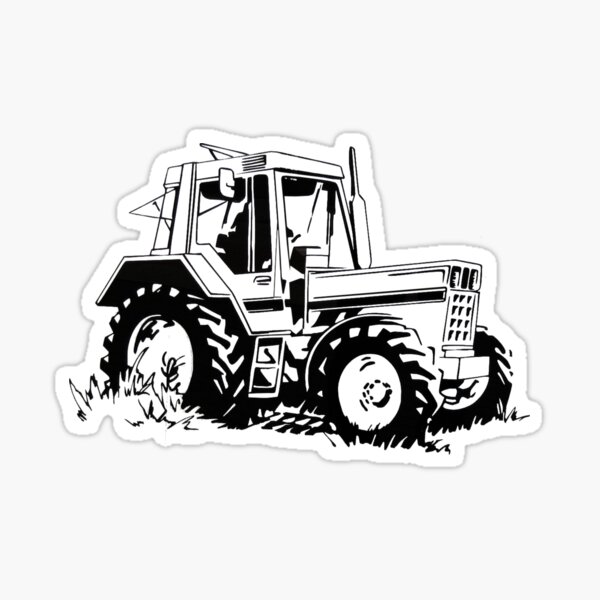 "Tractor tractor" Sticker for Sale by Glenn81 | Redbubble