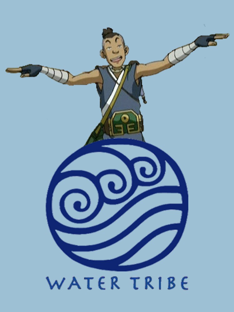 "Water Tribe" T-shirt for Sale by KingdomofKeys | Redbubble | sokka t ...