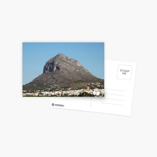 "Montgo the Elephant Mountain, Javea Spain" Postcard for Sale by ...