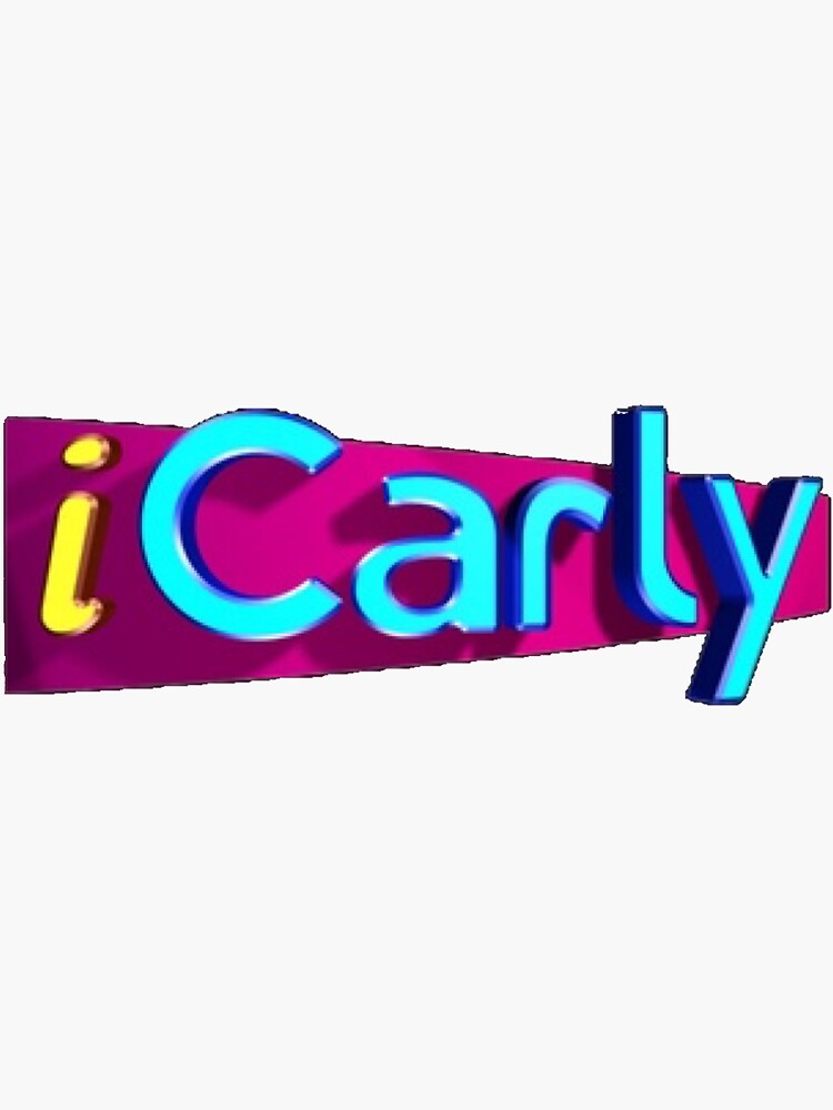 Icarly Logo Sticker For Sale By Avahoehne Redbubble