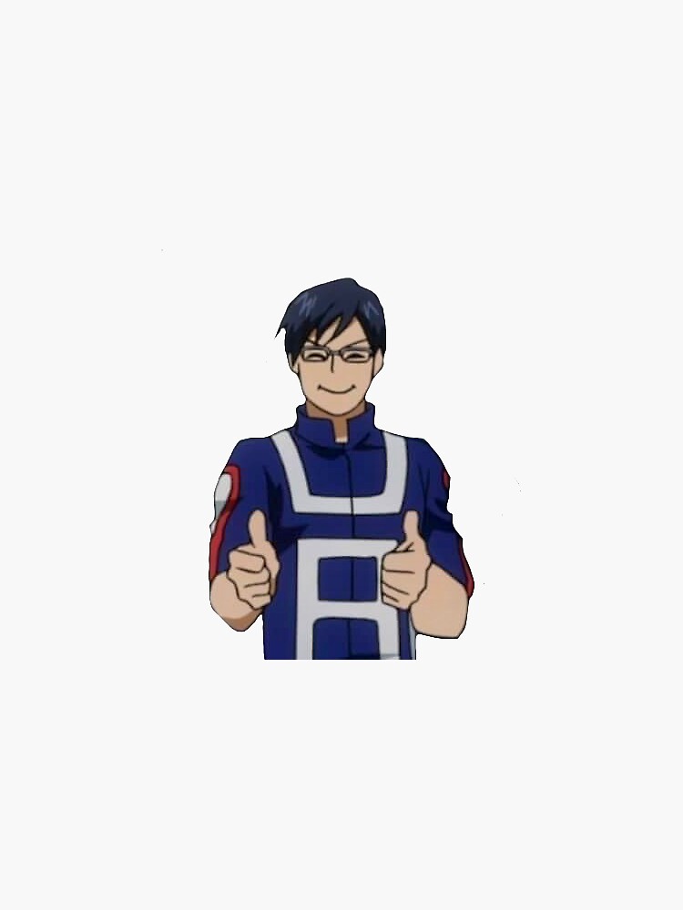 "Tenya Iida mha" Sticker for Sale by RoseElise | Redbubble