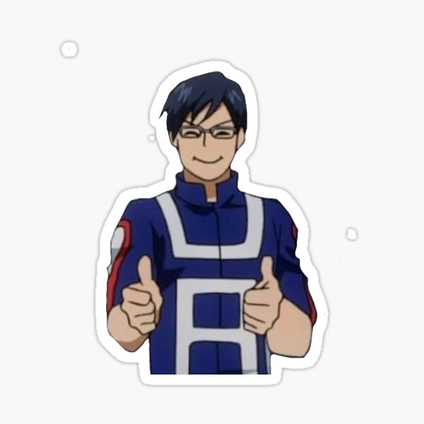"Tenya Iida mha" Sticker for Sale by RoseElise | Redbubble