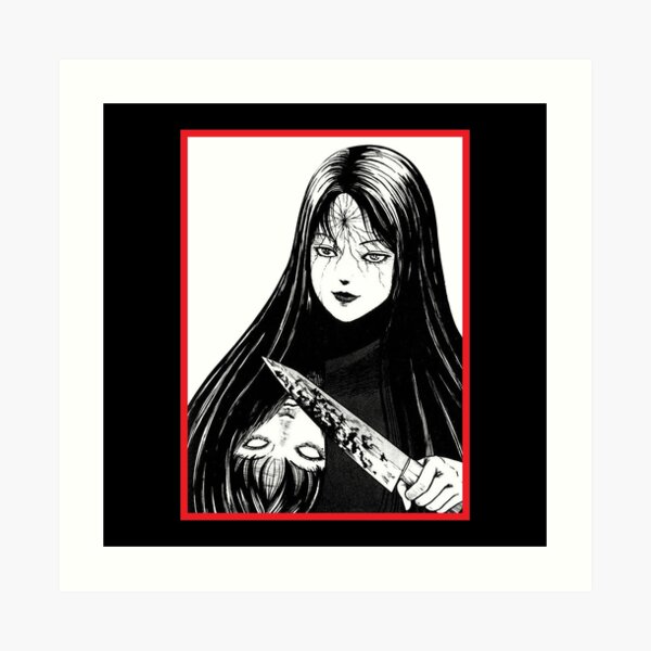 "TOMIE Junji Ito" Art Print by humble-hustle | Redbubble