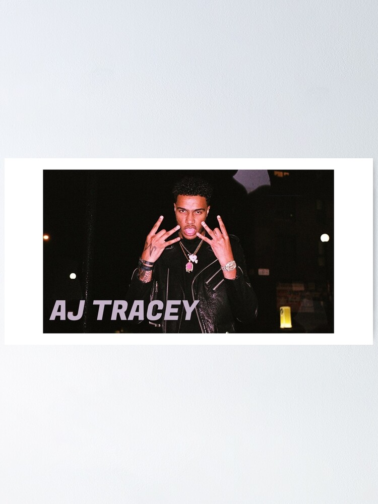 "AJ TRACEY" Poster by sophieclare | Redbubble
