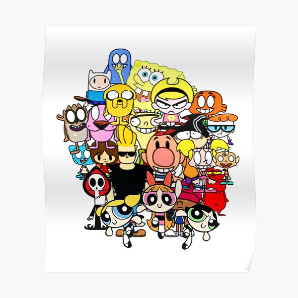 Old Cartoon Network Posters | Redbubble