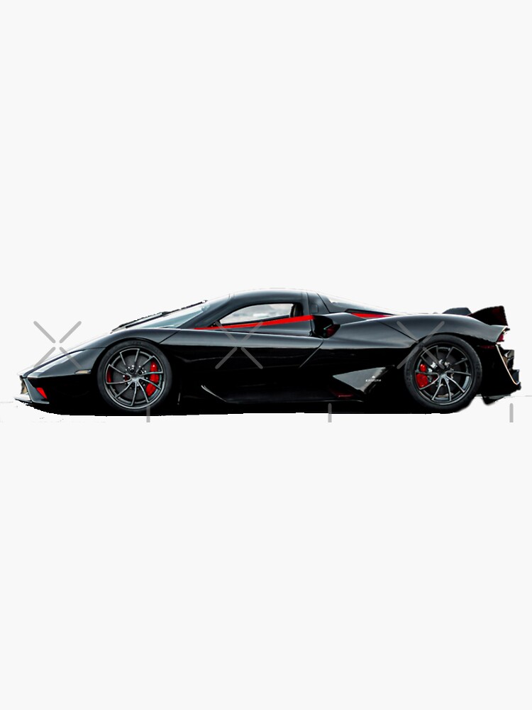 "SSC Tuatara" Sticker for Sale by jn456 | Redbubble