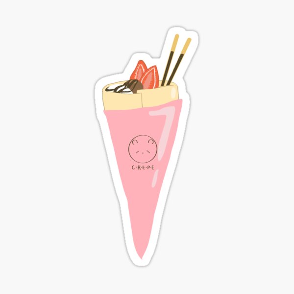 "bear crepe " Sticker for Sale by christinezang01 | Redbubble