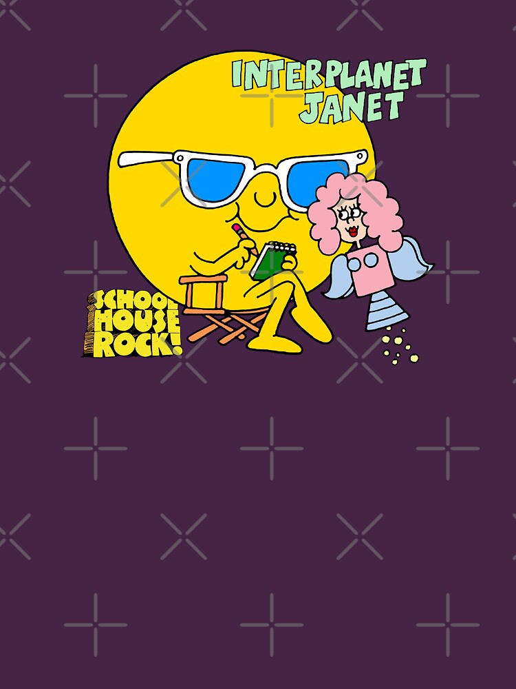 "Interplanet Janet" T-shirt for Sale by Pop-Pop-P-Pow | Redbubble ...
