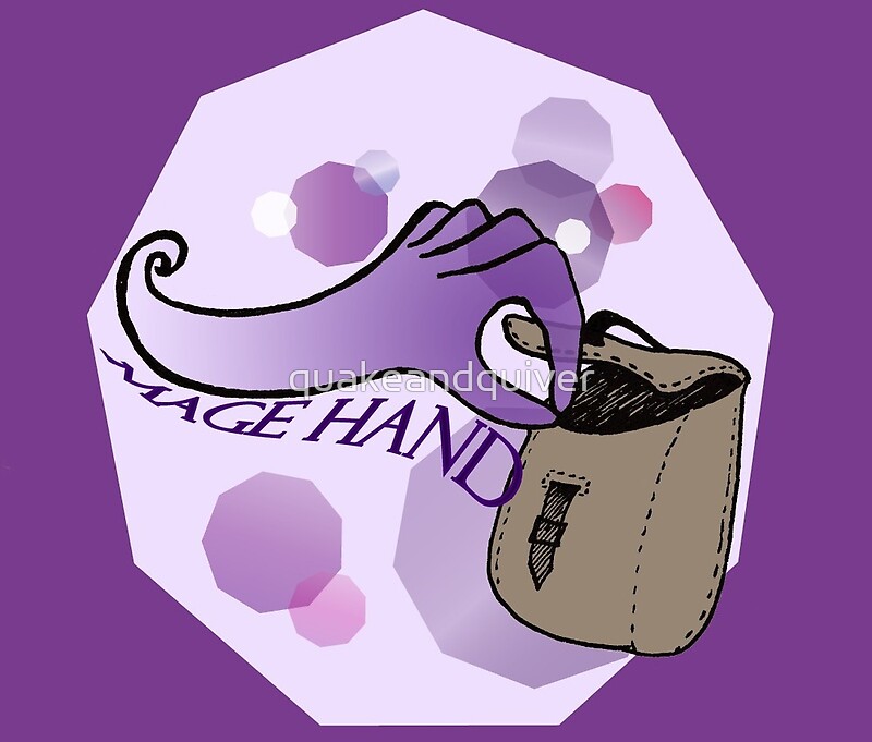 "Mage Hand" by quakeandquiver | Redbubble