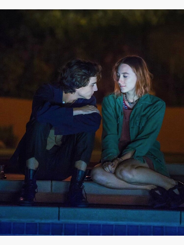 "Lady Bird and Kyle Scheible" Sticker for Sale by alyssalefleur | Redbubble