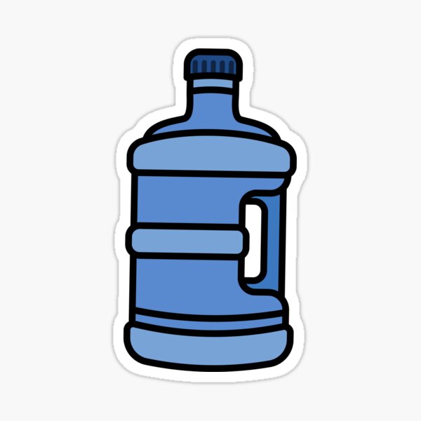 "Water Gallon" Sticker by joseanaya | Redbubble