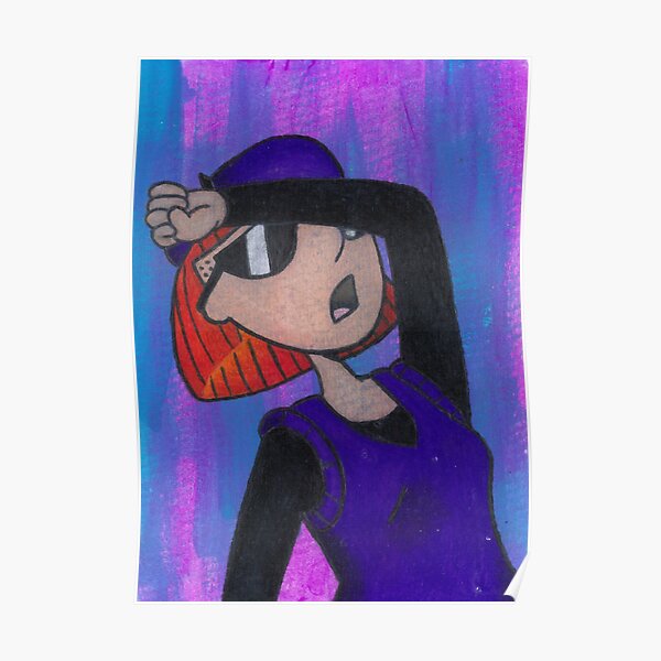 "Judy Funnie from Nickelodeon Doug" Poster by AbbysRadArt | Redbubble