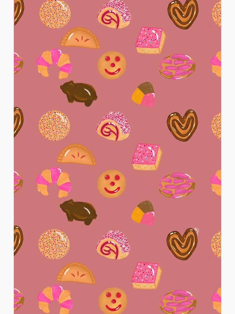 "We Love Pan Dulce" Sticker for Sale by niamoniquee | Redbubble