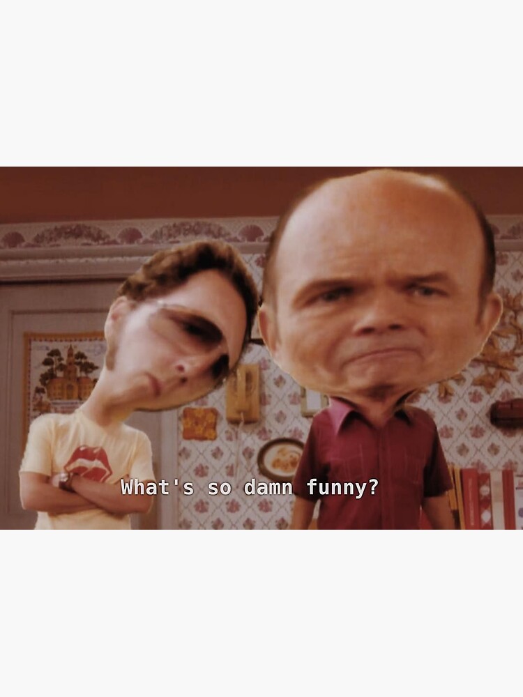 "that 70s show // red forman & steven hyde" Sticker for Sale by ...