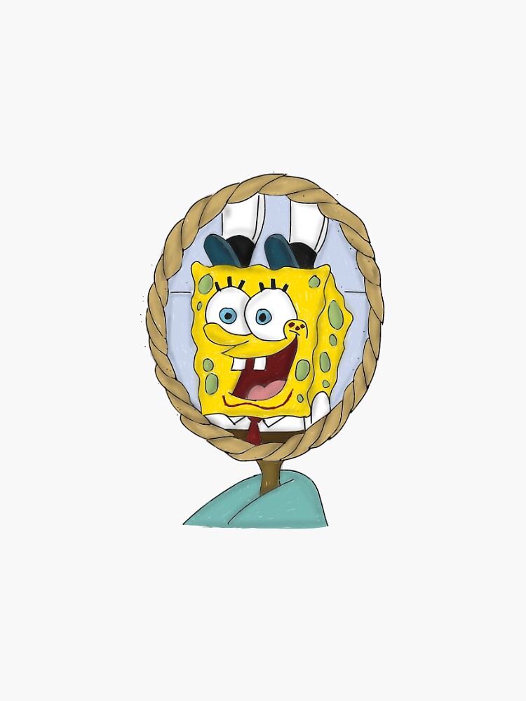 "I will destroy the Krusty Krab!" Sticker for Sale by vpittore | Redbubble