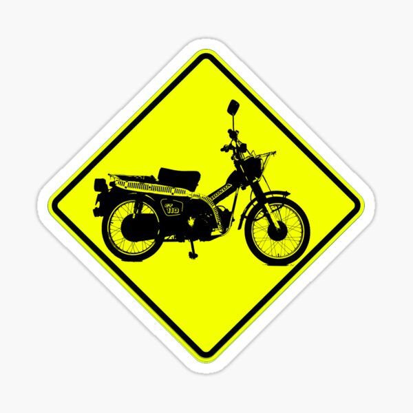Postie Bike Stickers | Redbubble