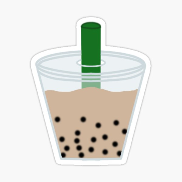 "boba sticker" Sticker by snazzyizzy | Redbubble