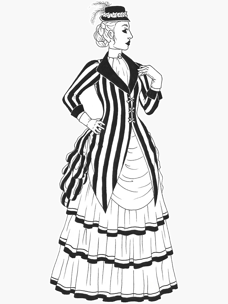 "Victorian Necromancer" Sticker for Sale by RainyTuesday | Redbubble