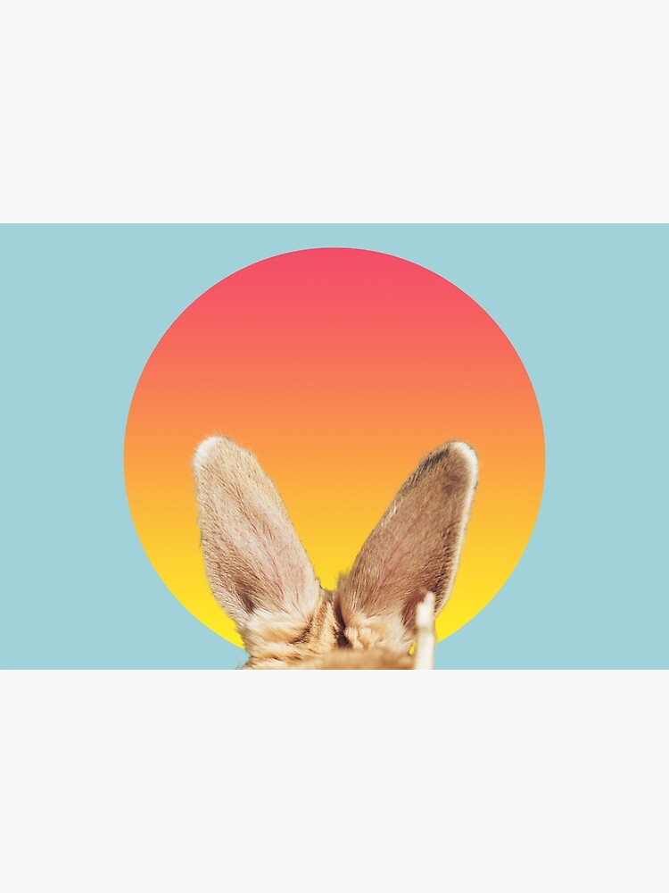 "Beautiful abstract surreal Rabbit ears collage concept, contemporary ...