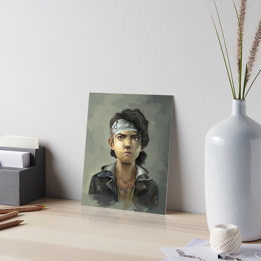 "Clementine the walking dead" Poster for Sale by KamiKreate | Redbubble