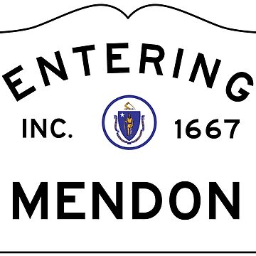 "Entering Mendon Massachusetts - Commonwealth of Massachusetts Road ...