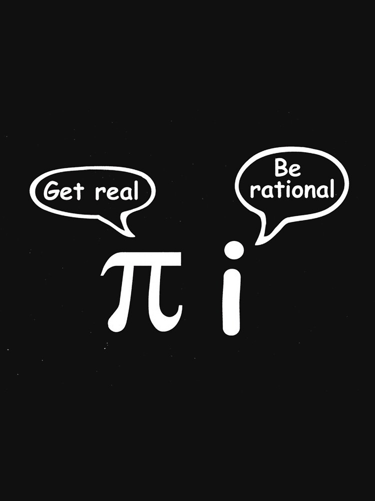 "Get Real Be Rational" T-shirt for Sale by Blubb | Redbubble | geek t ...