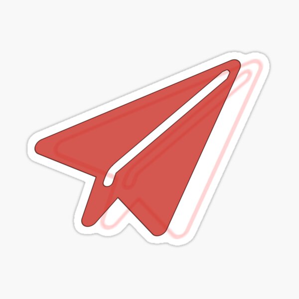"Telegram logo" Sticker for Sale by FarukKhan | Redbubble
