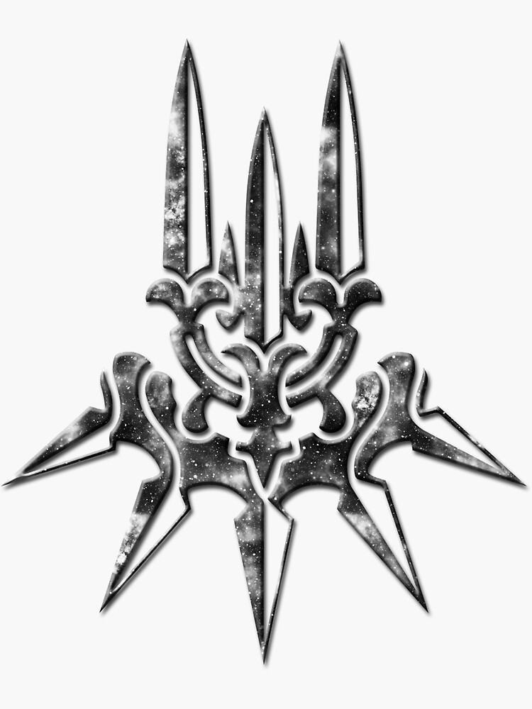 "NieR: Automata - Yorha Symbol (Galaxy Design)" Sticker for Sale by ...