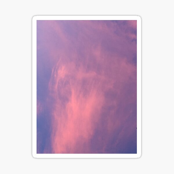 "Pink Sky Photography " Sticker by Margaretta18 | Redbubble