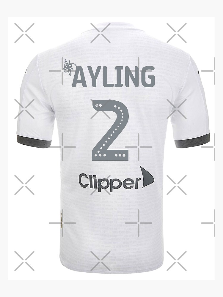 "Ayling, 2019/20 Home Kit Leeds United" Sticker by welton1 | Redbubble