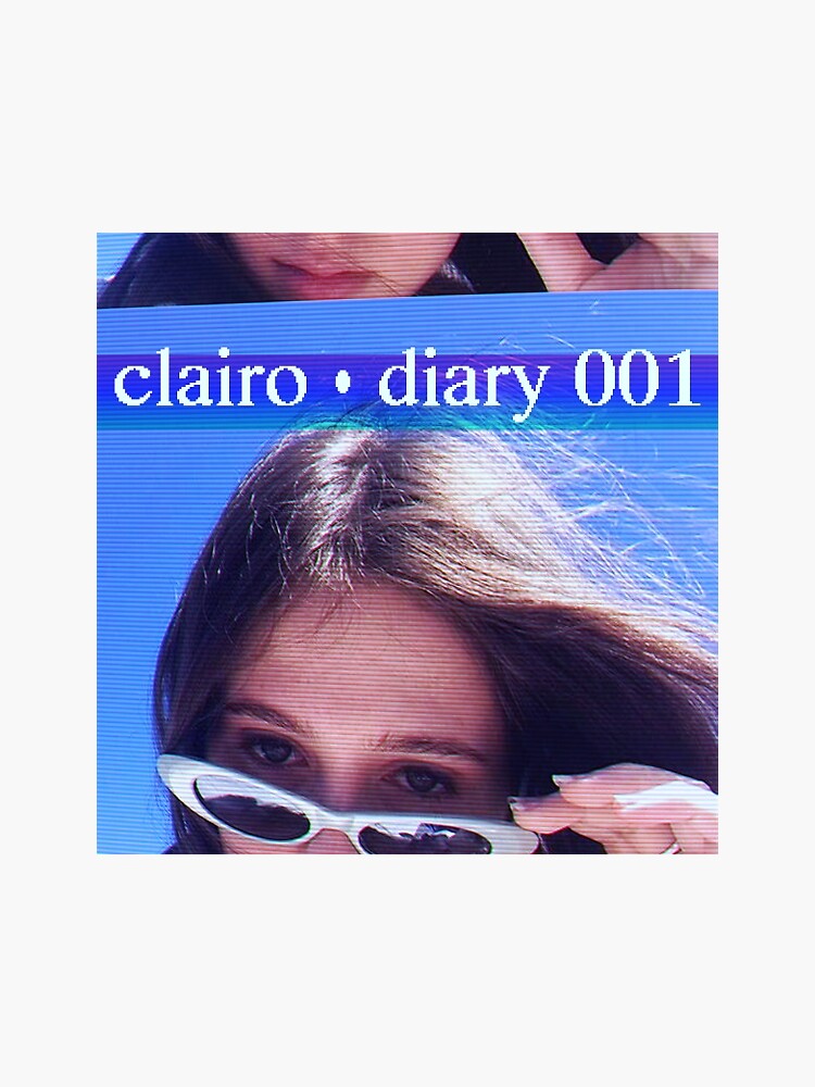 "CLAIRO" Sticker by sophieclare | Redbubble