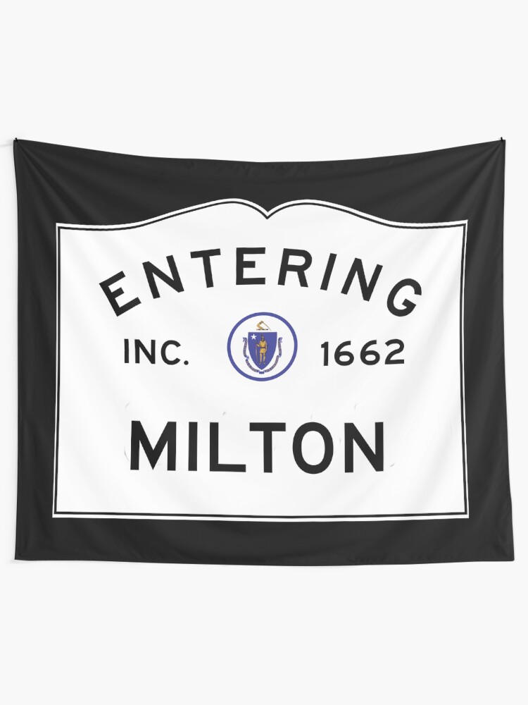 "Entering Milton Massachusetts - Commonwealth of Massachusetts Road ...