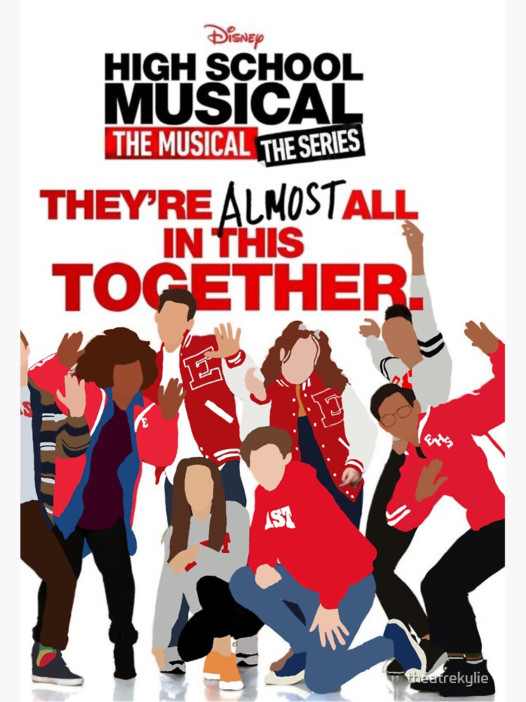 "HSMTMTS" Sticker by theatrekylie | Redbubble