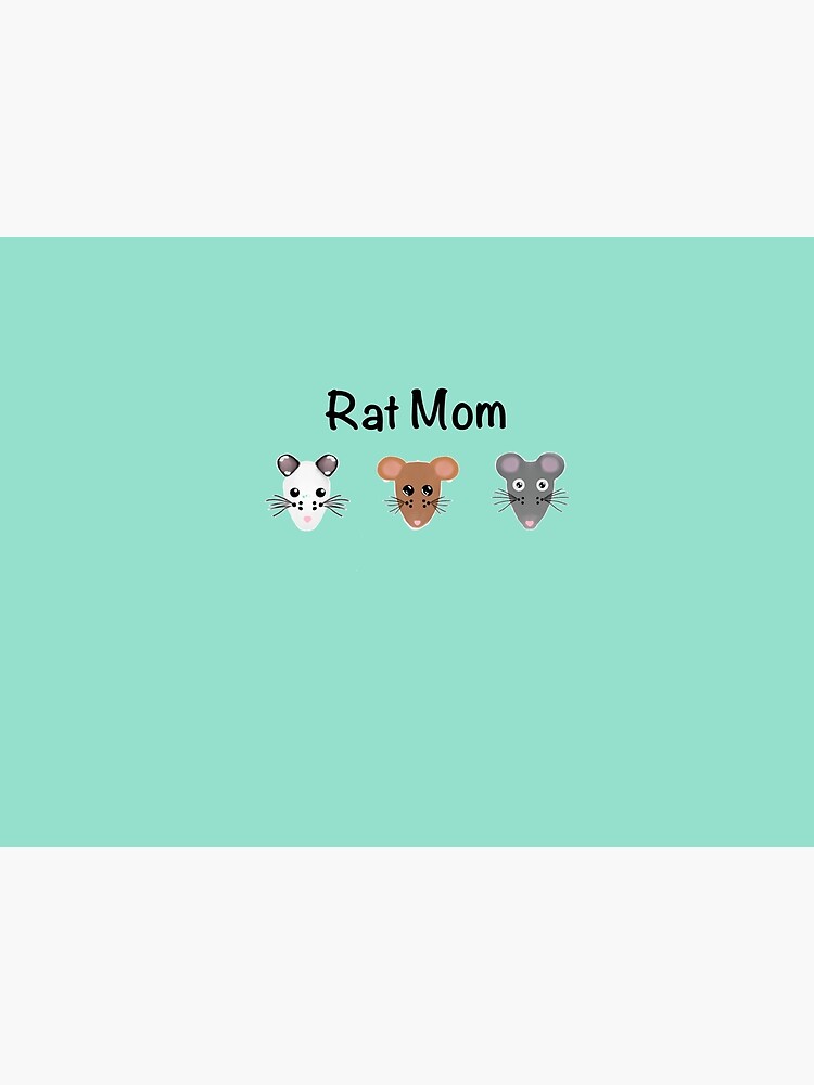 "Rat Mom Logo" Poster by hadleycrabb | Redbubble