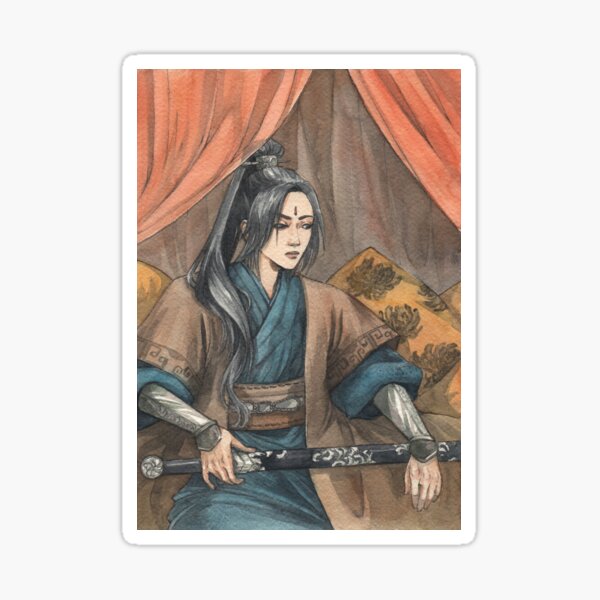 "Mu Qing" Sticker for Sale by StormNeverland | Redbubble