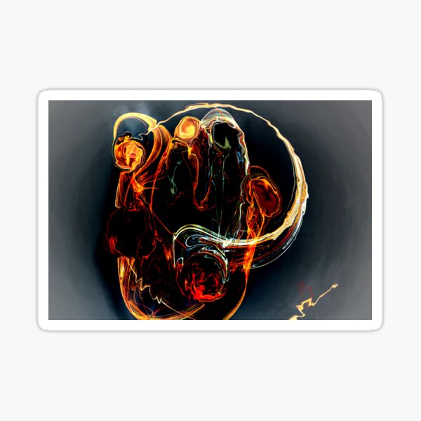 "Energy Healer #1" Sticker by coppertrees | Redbubble