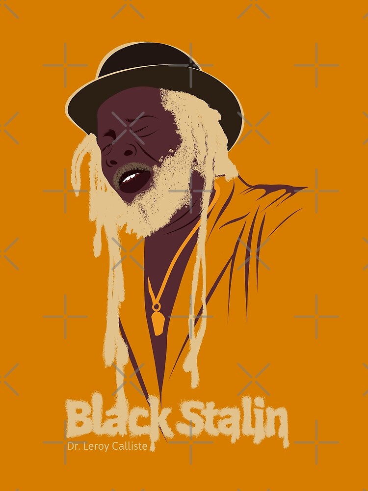 "Black Stalin " Canvas Print for Sale by Crink | Redbubble