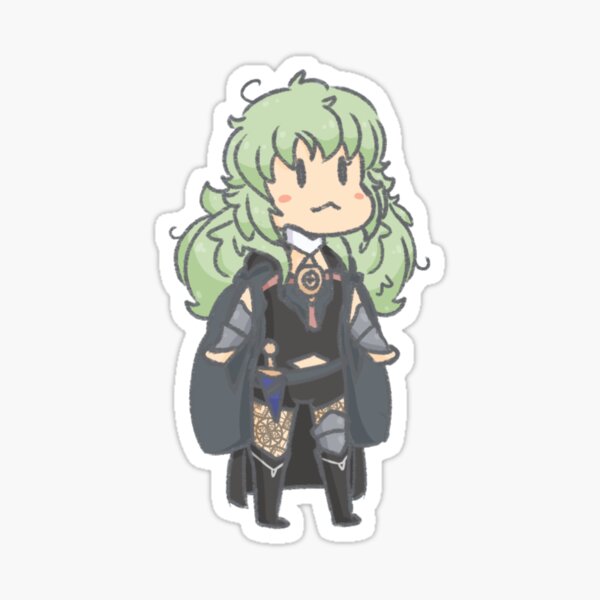 "Chibi Byleth F - Fire Emblem Three Houses" Sticker by Millymew | Redbubble